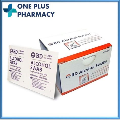 Bd Alcohol Swabs 100 S [exp 03 2027] Lazada