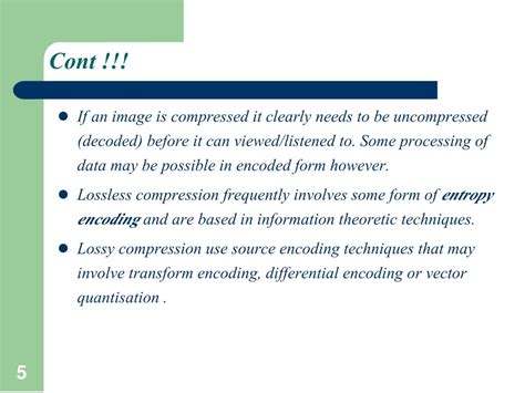Ppt Lecture 29 Data Compression Algorithms Powerpoint Presentation