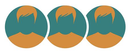 Html How To Create A Profile Photos Row With Css Stack Overflow
