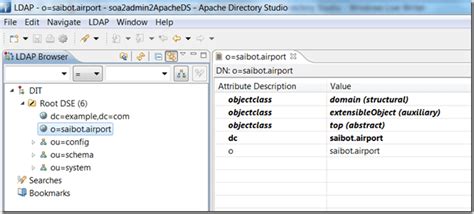 Getting Started With ApacheDS LDAP Server And Directory Studio