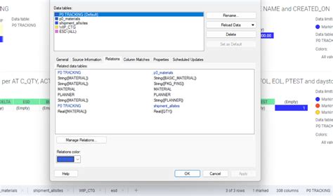 automatic update of data table when using input field spotfire