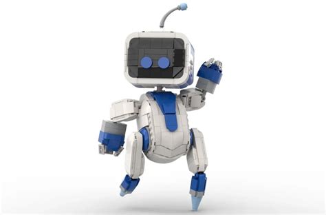 This Fully Articulated Astro Bot Is Perhaps The Cutest Fan Made Lego
