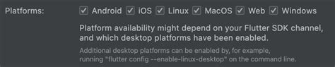 Remove Platform Availability Might Depend On Your Flutter SDK Channel