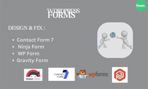 create any type of custom form for wordpress website by alinashafqat fiverr