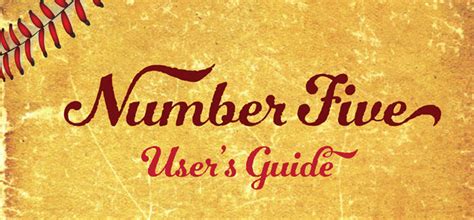 Number Five Font Is Suitable For Titling Logo And Editorial Work