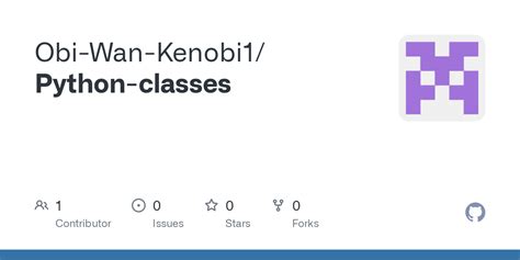 github obi wan kenobi1 python classes