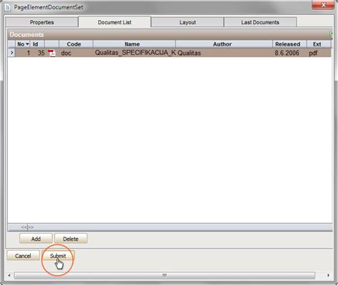 Document Set WebTool 5 0 Navodila Za Uporabo