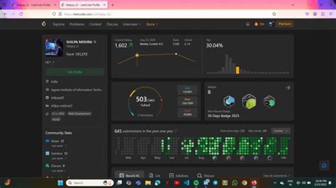 Keepgoing Leetcode Maang Problemsolving Dsa Shilpa Mishra 11 Comments