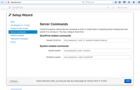 Octoprint Installation On Orange Pi Pc Printer Settings Micro Devices