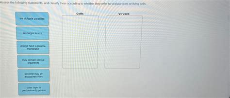 Solved Assess The Following Statements And Classify Them Chegg