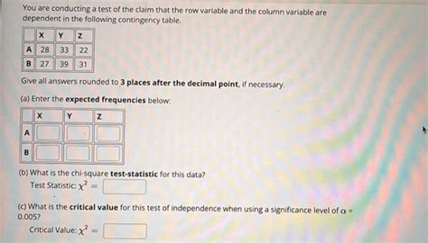 solved you are conducting a test of the claim that the row