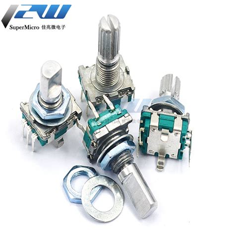 20MM Half handle Encodeur rotatif à 360 degrés EC11 w 5 pièces lot
