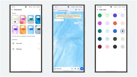不再只是青 白！教你更换「whatsapp」⚡聊天室主题 对话框颜色！