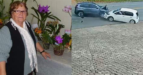 VÍDEO Idosa morre em acidente em Jaraguá do Sul