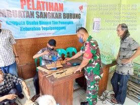 KODIM KOTA YOGYAKARTA Anggota Koramil Danurejan Komsos Dengan Warga