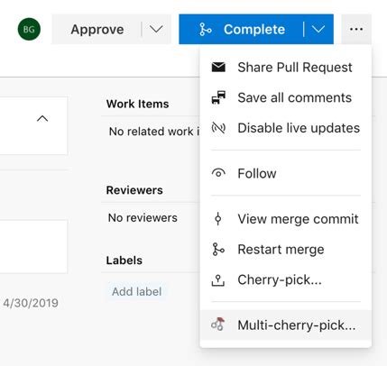 Improving Azure Devops Cherry Picking Azure Devops Blog