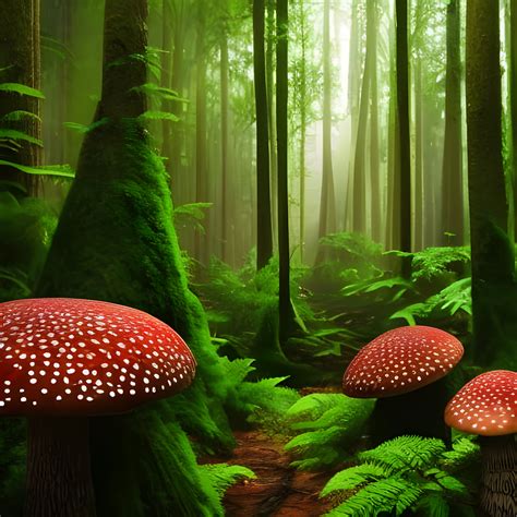 Mushroom Forest By Seppultura On Deviantart