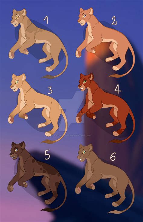 Tlk Lioness Adopts Open By Katez Adopts On Deviantart
