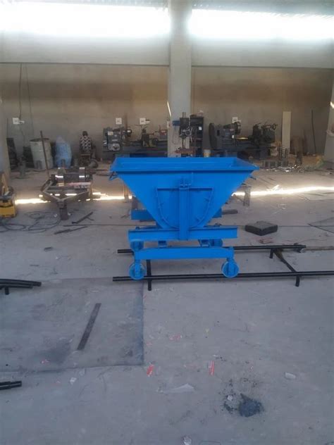 Mild Steel Slab Trolley With Rails For Material Handling At ₹ 50000