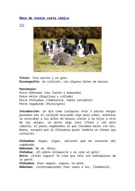 Docx Obra De Teatro Corta Cómicadocx Dokumentips
