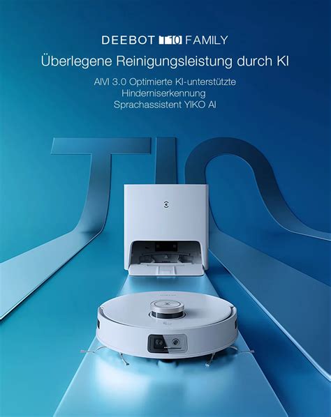 Ecovacs T10 / Plus / Turbo Testbericht - ab 229€ günstig kaufen (05/2025)
