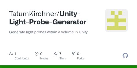 Github Tatumkirchnerunity Light Probe Generator Generate Light