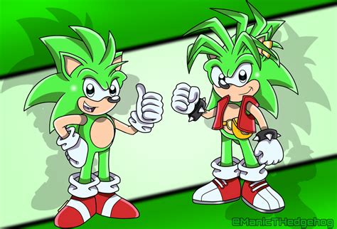 Sonic Underground Manic The Hedgehog
