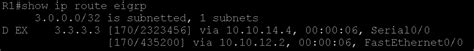 Troubleshooting Eigrp Variance Command Cisco Community