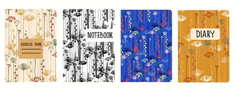 Apiaceae 꽃 식물과 원활한 패턴을 기반으로 페이지 템플릿을 커버합니다 학교 노트북 일기에 적합 0명에 대한 스톡 벡터 아트 및 기타 이미지 Istock