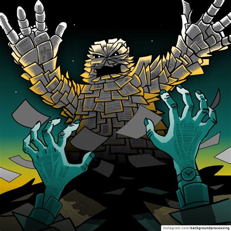 Paperwork Drawing By Background Processing Doodle Addicts