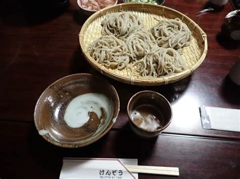 けんぞう蕎麦（福井県永平寺町）│タヌゥーの温泉日記