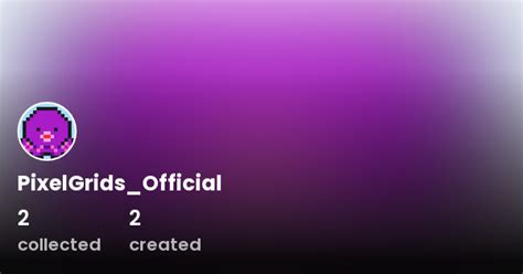 Pixelgrids Official Perfil Opensea