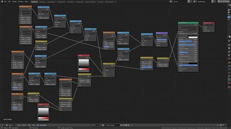 procedural concrete material blender