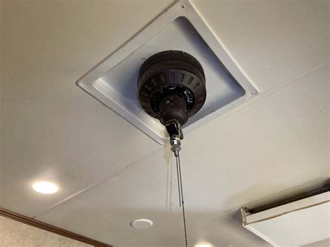 Changing RV Ceiling Fan And Other RV Life Hacks Camper Chronicles