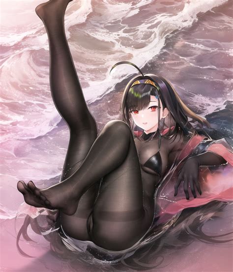 Rule 34 1girls Ahoge Armpits Ass Atdan Azur Lane Beach Bikini Bikini