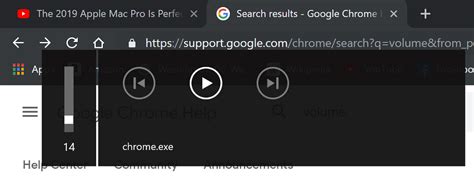 Fix In Volume Control On Desktop And Lockscreen Chromeexe Appear