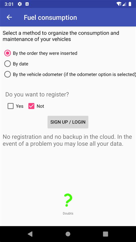 Fuel Consumption For Android Download
