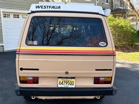 1986 Volkswagen Busvanagon Westfalia For Sale