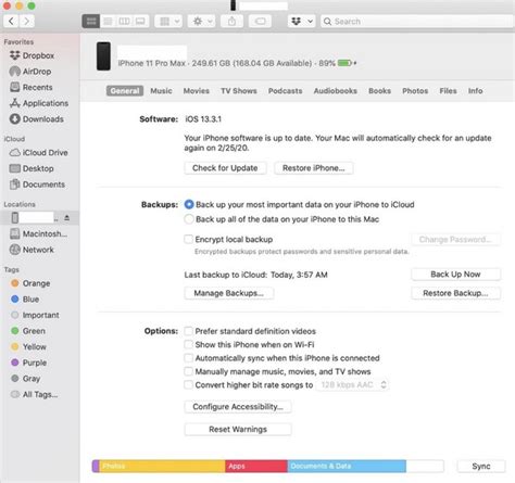 completed guide on how to backup iphone to mac easily