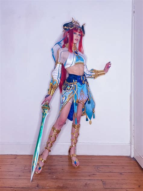 Amber 💜💫 Katsucrunch On Twitter My Finished Nilou Cosplay All