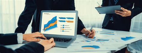 Premium Photo Business Data Dashboard Analysis By Computer Software Investment Application