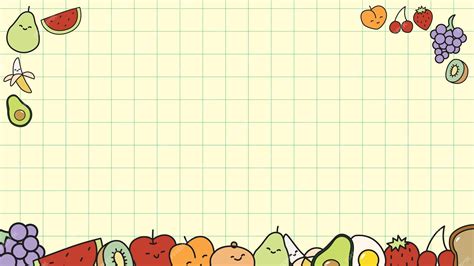 Premium Vector Cute Organic Food Presentation Background Template