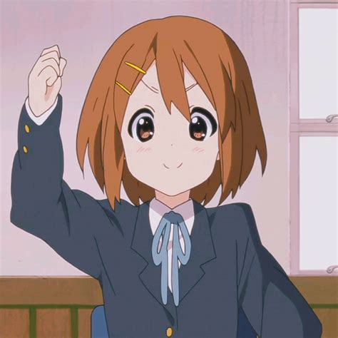 轻音少女平泽唯呆唯头像第一季 哔哩哔哩