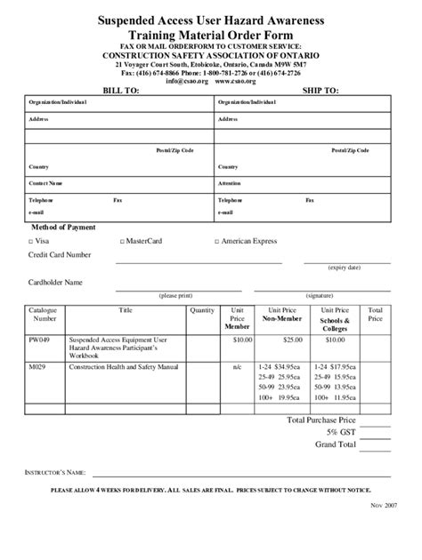 Fillable Online Sae Order Form Fax Email Print Pdffiller