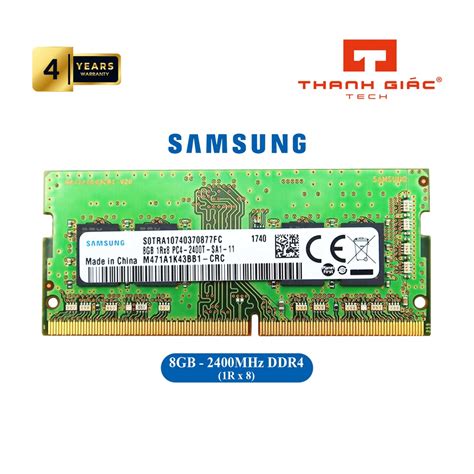 Ram Laptop Ddr4 Samsung Sk Hynix Micron 8gb Bus 2400nhập Khẩu Chính
