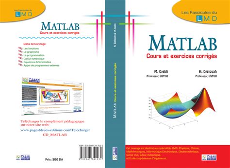 pdf matlab cours et exercices corrigés