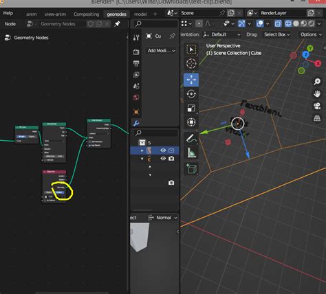 b3 2 what s wrong with text and geonodes modeling blender artists