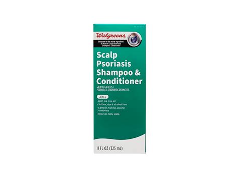 Walgreens 2 In 1 Scalp Psoriasis Shampoo And Conditioner 11 Fl Oz325 Ml