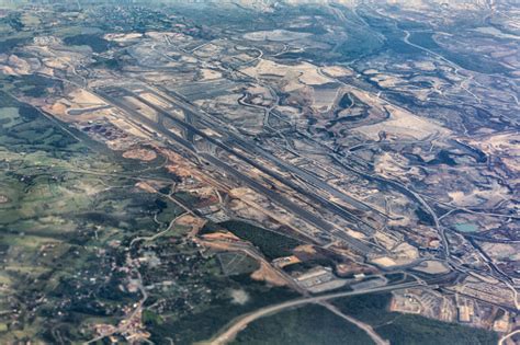 새로운 항공 터키 이스탄불의 유럽 측에 제 3 공항 활주로 건설 공항에 대한 스톡 사진 및 기타 이미지 공항 이스탄불