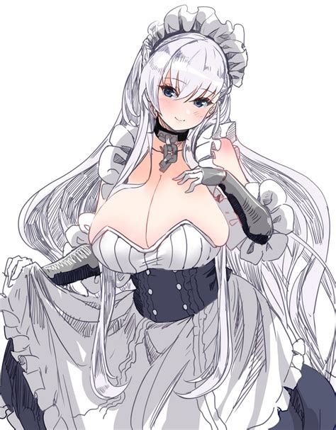Belfast Azur Lane Drawn By Hey Taisyou Danbooru